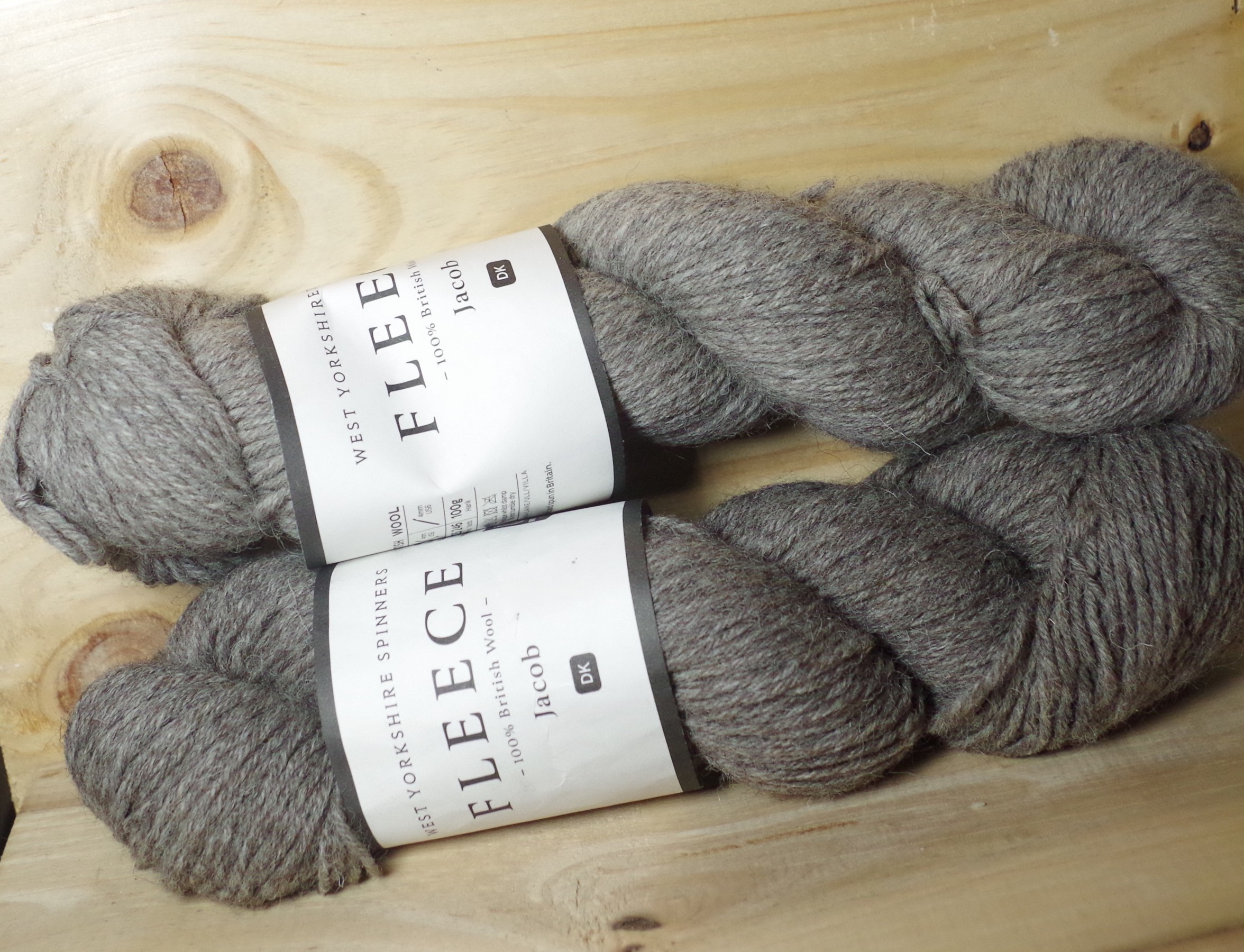 Laine 100% Naturelle JACOBS WYS Light grey DK - AU FIL DES MONTAGNES